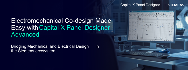 Advanced Electrical CAD Software | Capital X Panel Designer by Siemens